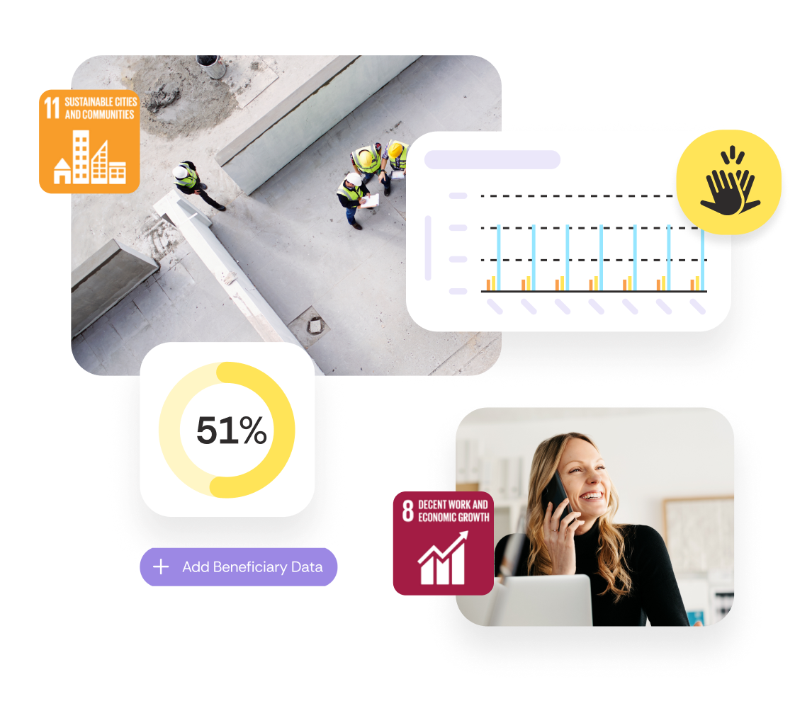 Social value software to win bids | Bid+ | Impact Reporting